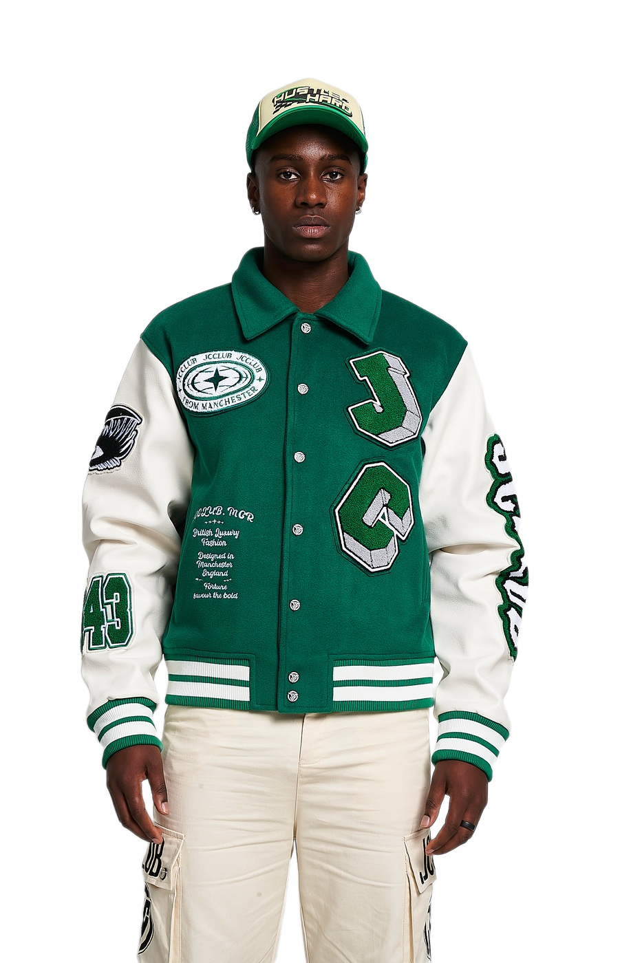 Green J Varsity Jacket – JCCLUB